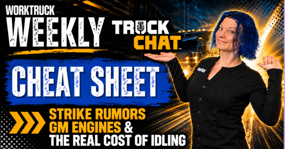 Truckers’ Strike Rumors, New GM Engines, and Hidden Idling Costs Lead ...