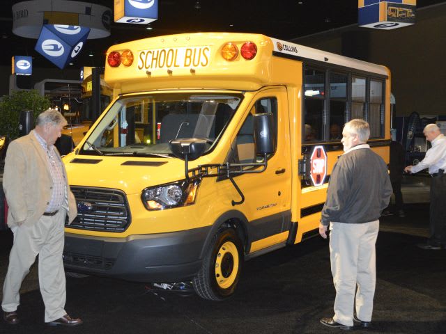 Collins reveals new small bus on Ford Transit chassis | School Bus Fleet