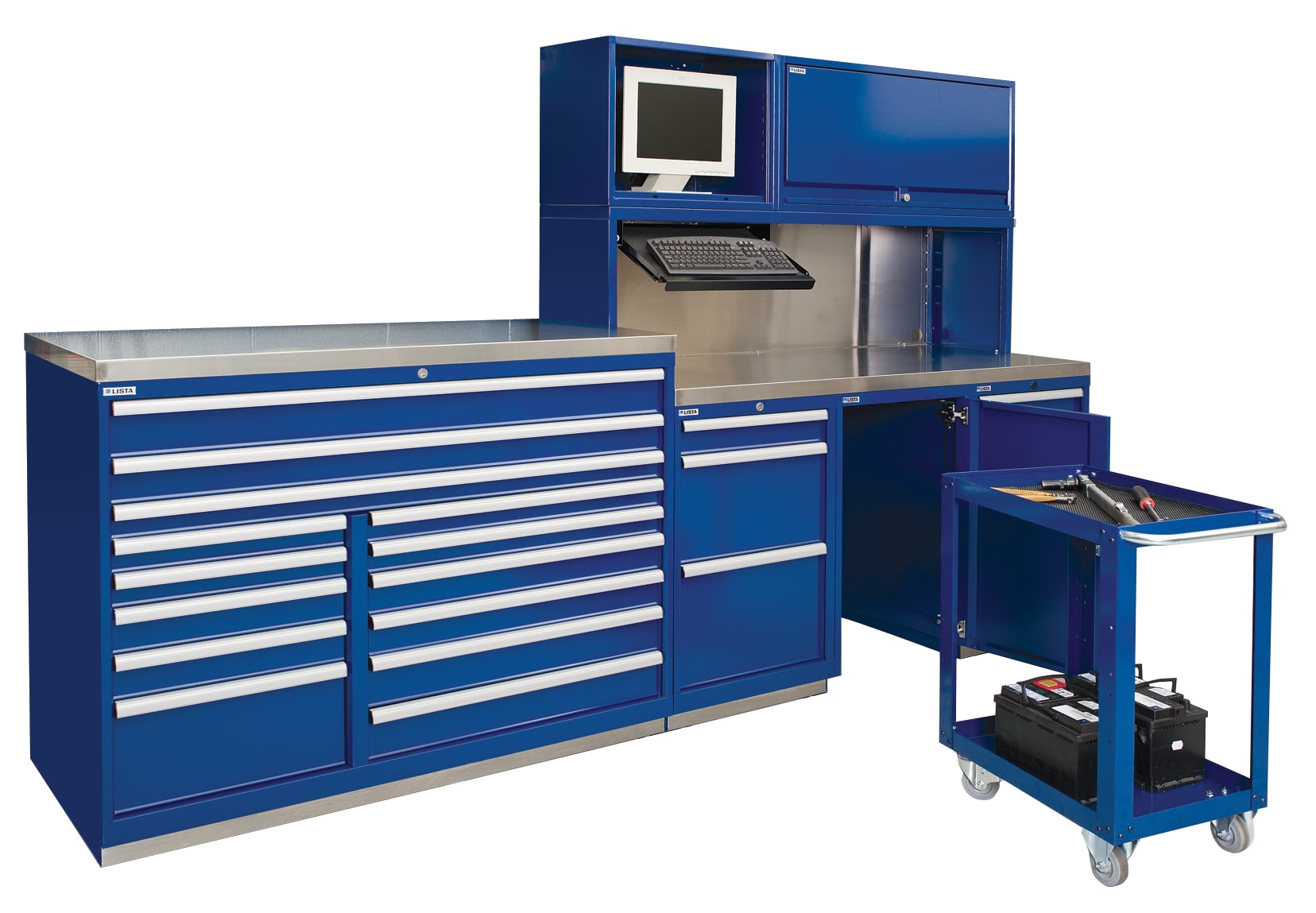 Lista Redesigns Service Bay System | Heavy Duty Trucking