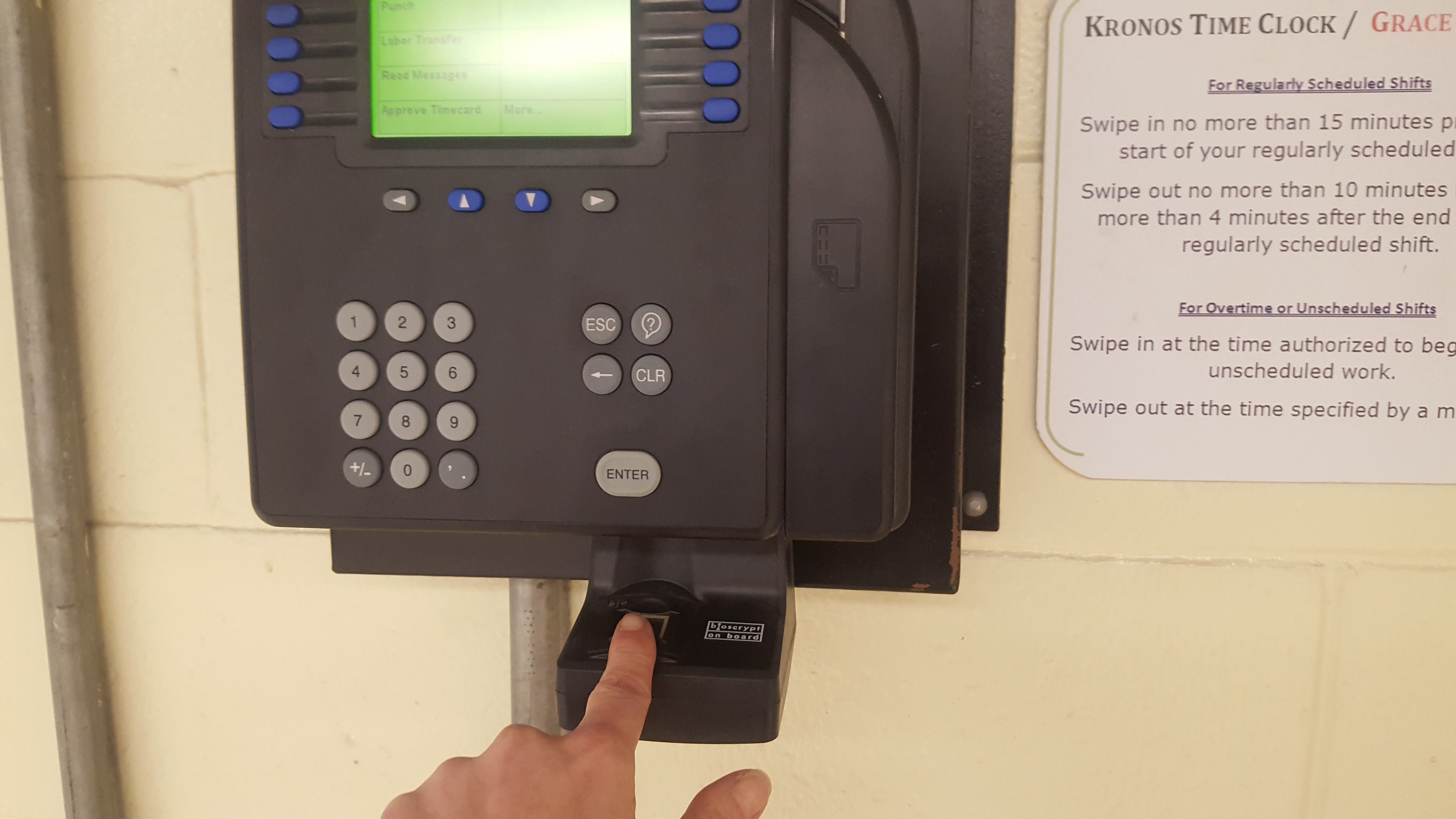 MBTA employees to use 'biometric' time clock at rail facility | Metro