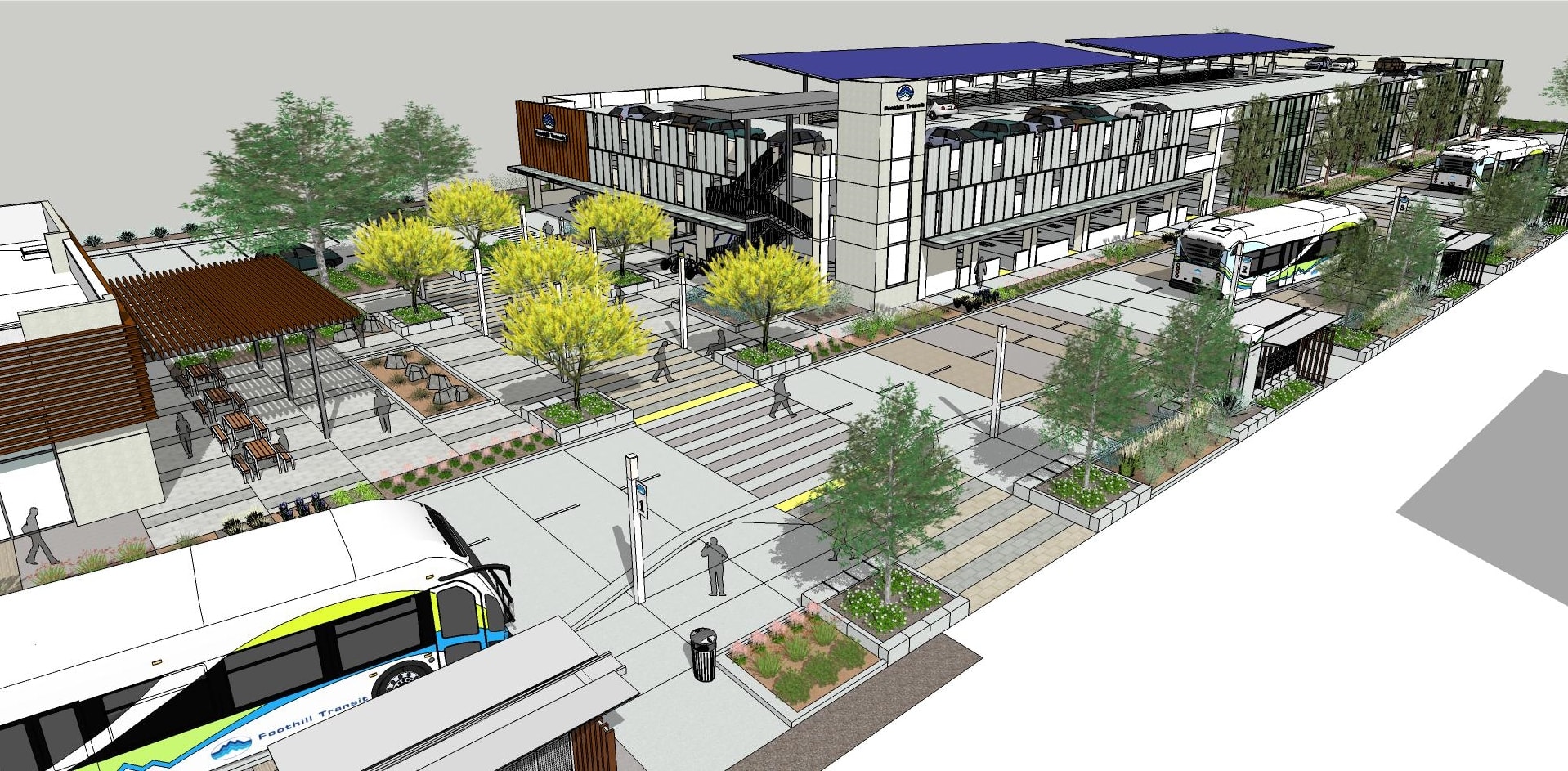 RNL unveils design for Foothill Transit facility, park-and-ride | Metro