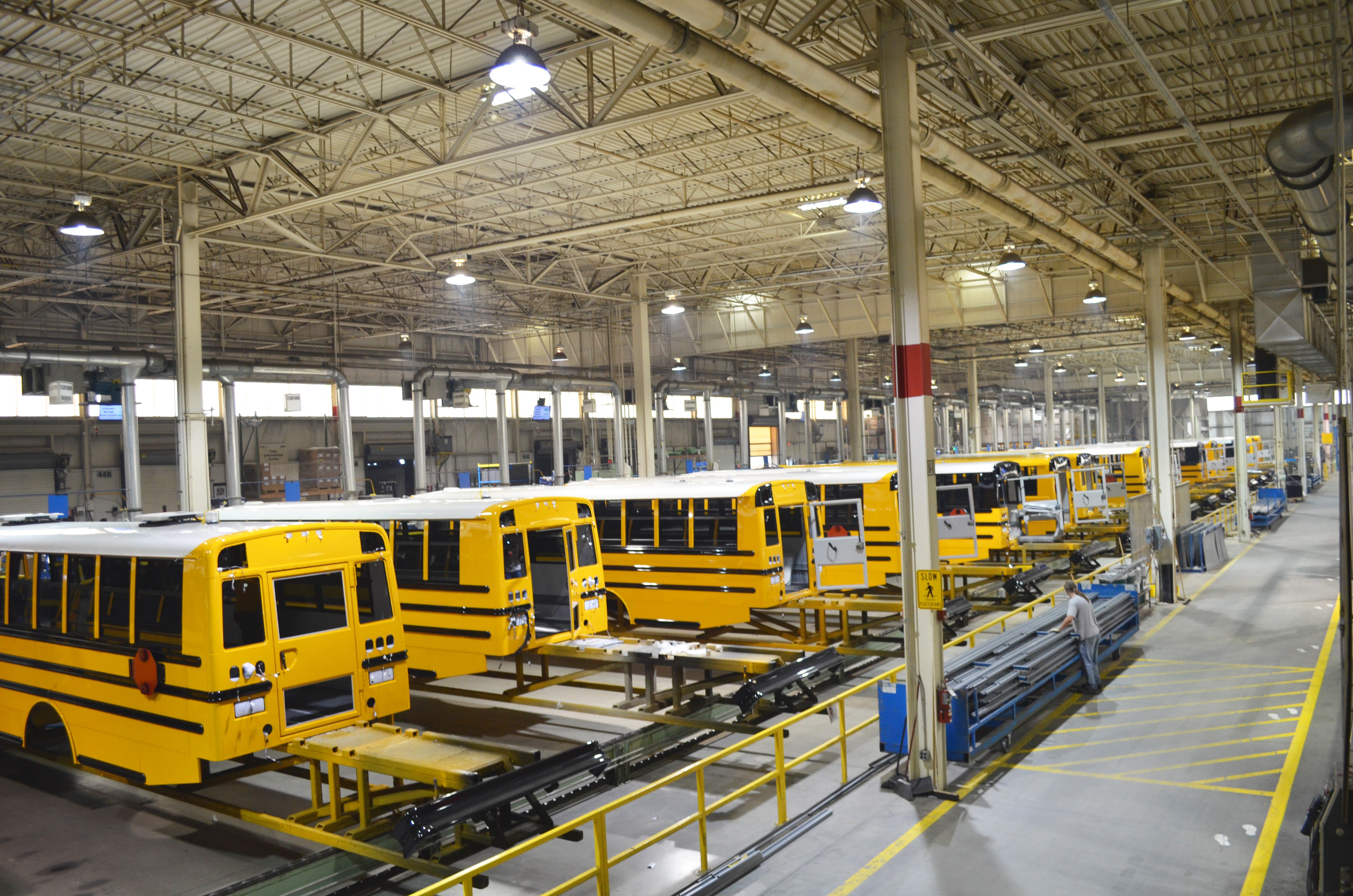 Virtual Tour: Thomas Built Buses plant expansion | School Bus Fleet