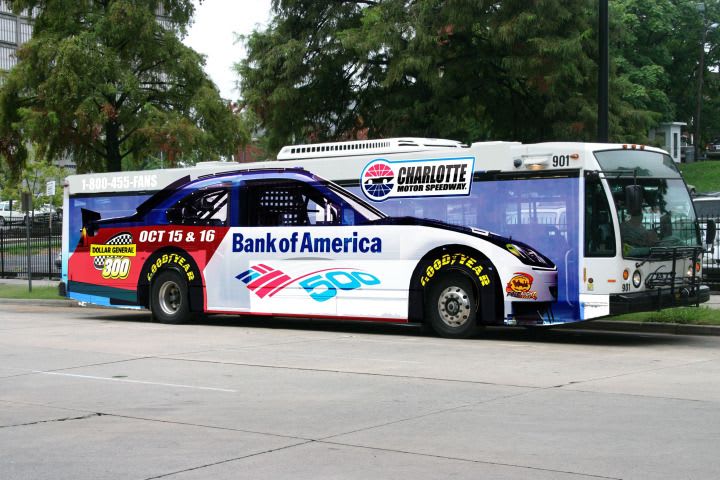 CATS buses get NASCAR stock wraps | Metro
