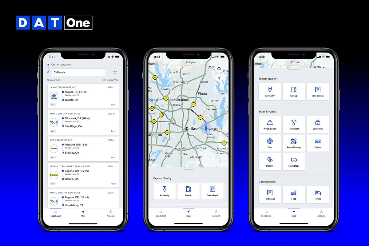 DAT Launches All-in-One Driver-centric App | Heavy Duty Trucking