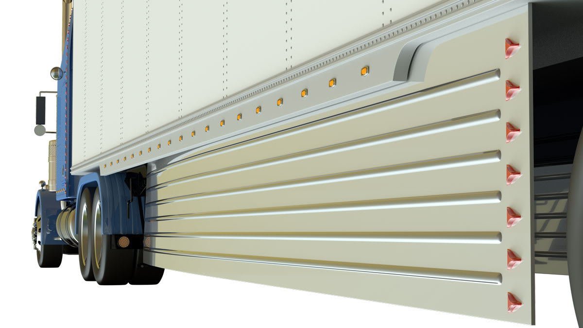EcoFins Now in Side Skirts | Heavy Duty Trucking