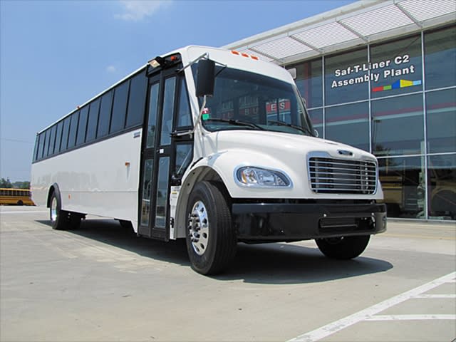 Thomas Built updates Type C unit for commercial bus use | School Bus Fleet