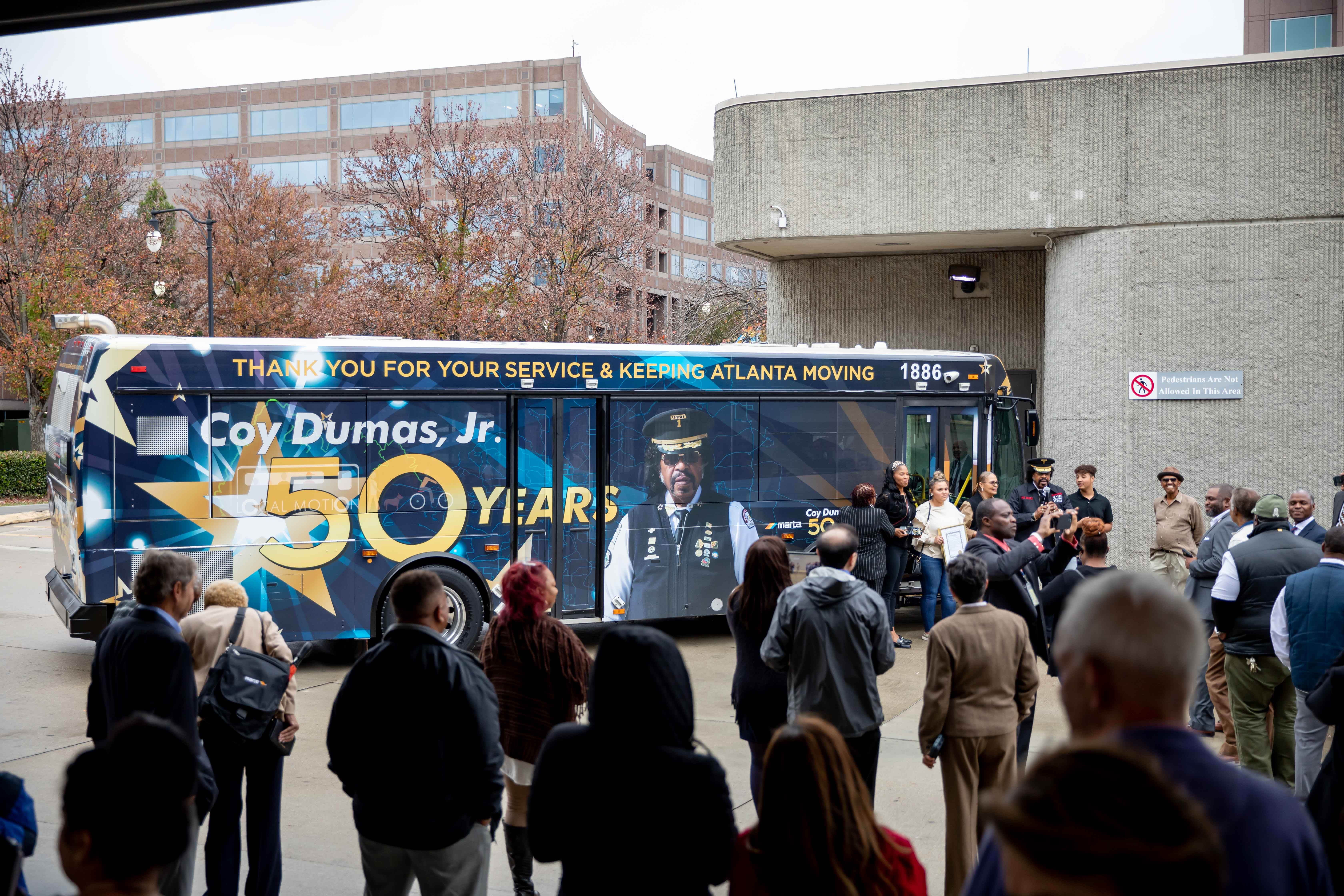 MARTA Honors Operator for 50 Years of Service | Metro