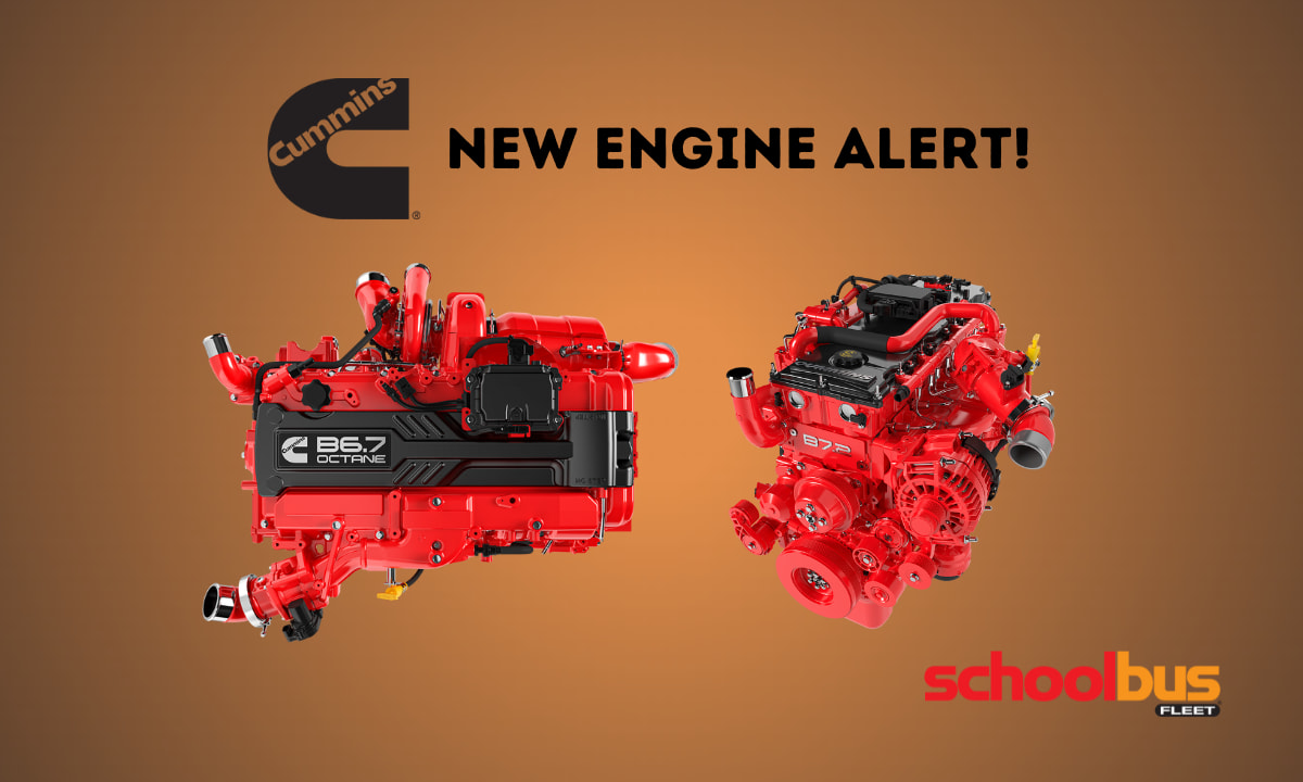 Cummins Unveils Two New School Bus Engines | School Bus Fleet