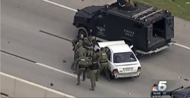 Texas Car Chase Ends in Crash With SWAT Vehicle | Police Magazine