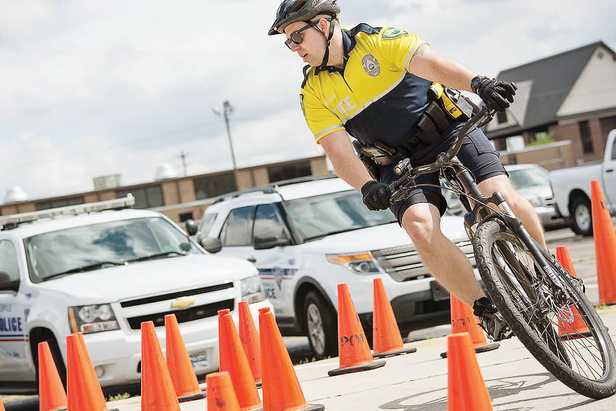 A Day in the Life of a Bicycle Cop | Police Magazine