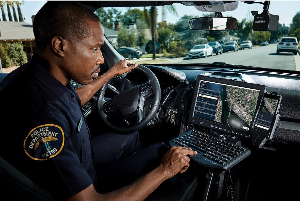 police car computer