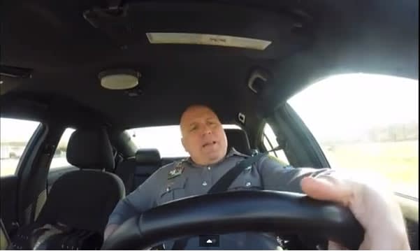 Delaware Officer's Dashcam Catches Him Singing Taylor Swift Song ...