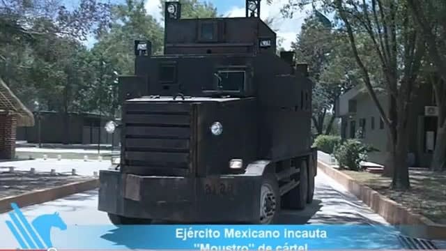 Mexican Drug Cartel's Narco Tank | Police Magazine