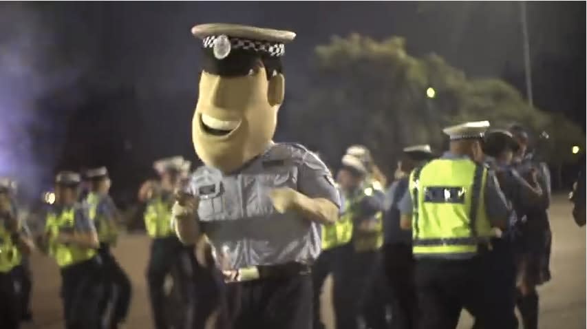 Western Australia Police Perform "Running Man" Challenge | Police Magazine