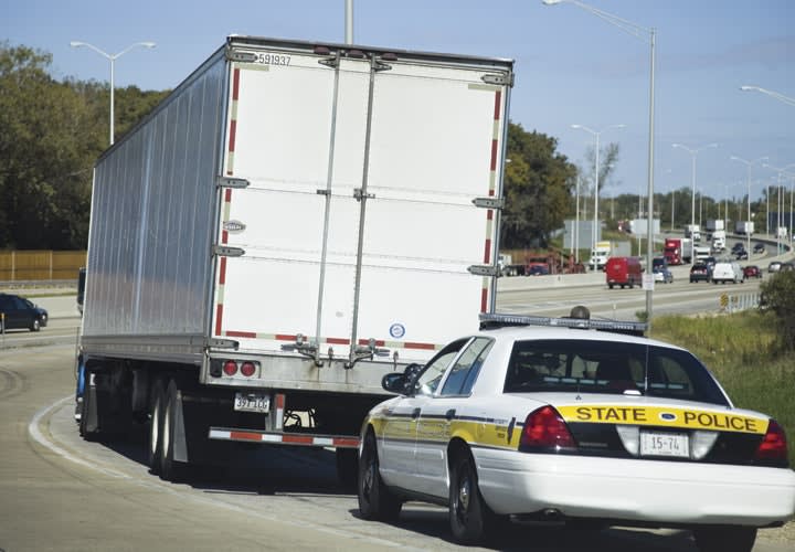 Stopping Big Rigs | Police Magazine