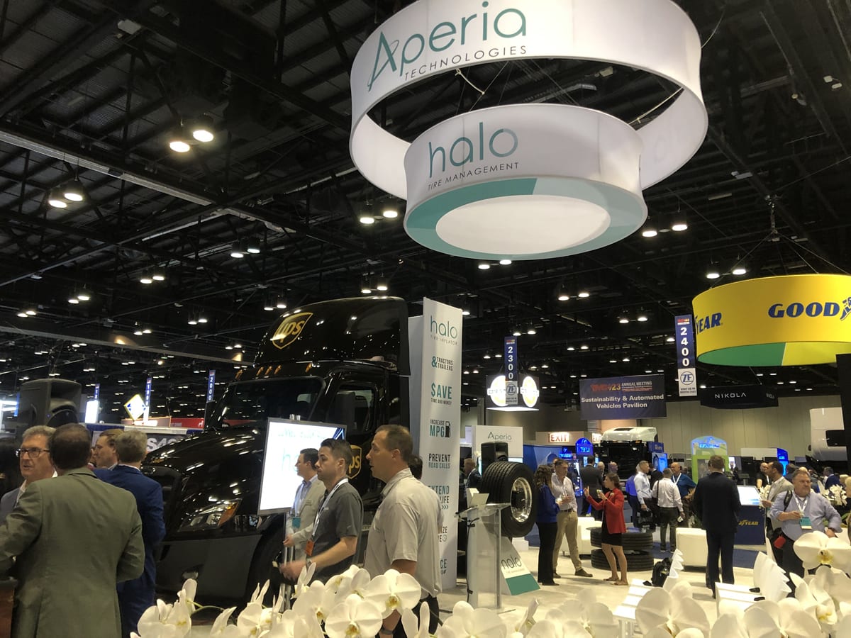 Aperia Unveils Halo Tire Management, Adds Trailers to Halo Connect ...