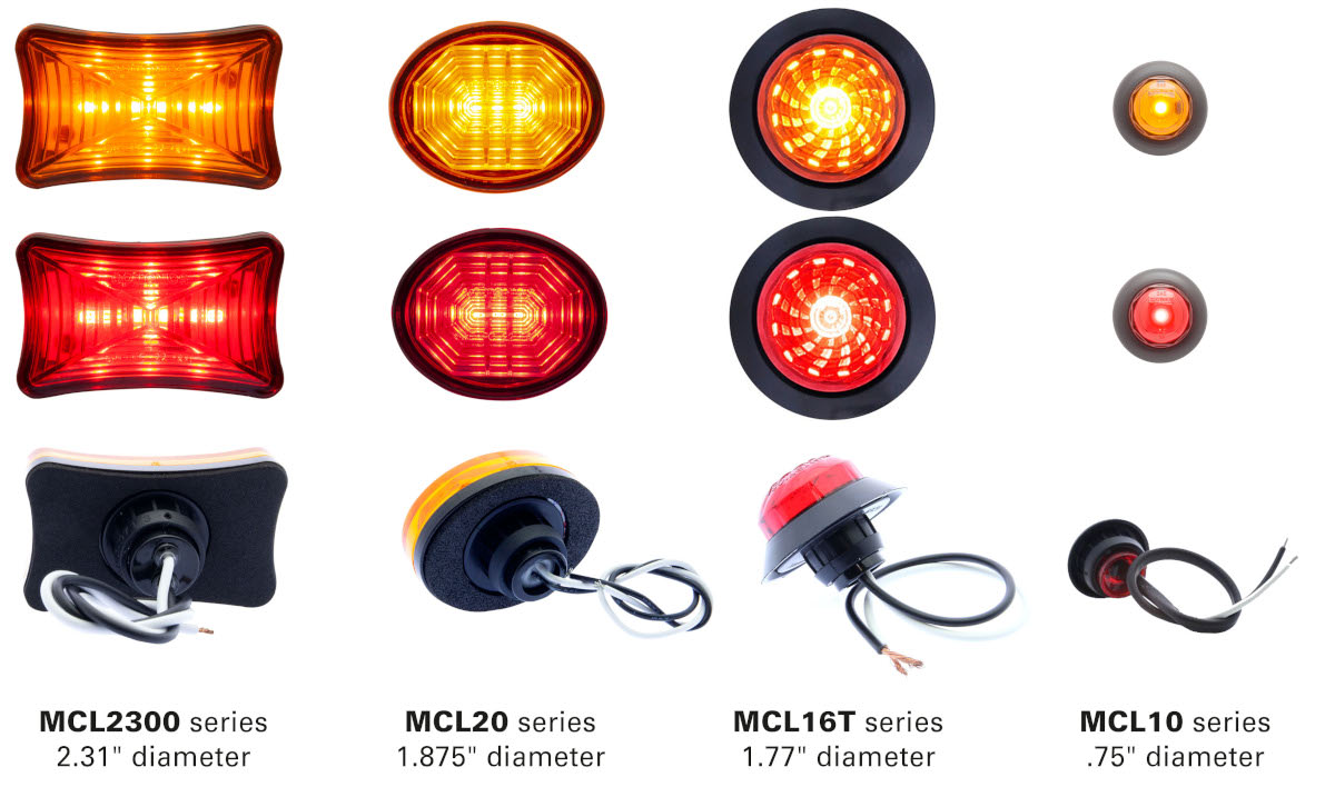 Optronics Introduces Uniquely Shaped Marker/Clearance Lights | Heavy ...