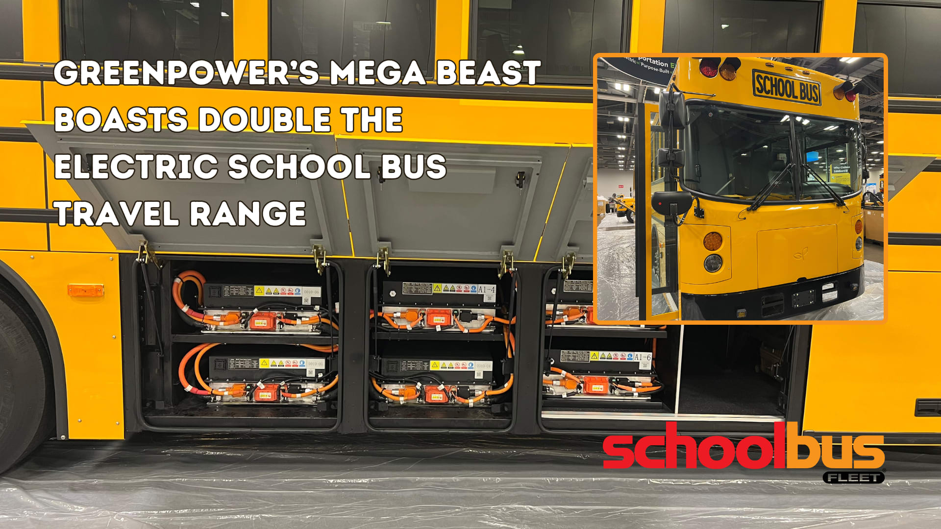 GreenPower Debuts Mega BEAST Type D School Bus with Doubled EV Range ...