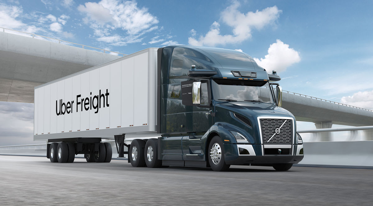 Volvo Autonomous Trucks to Run on Uber Freight Network | Heavy Duty ...