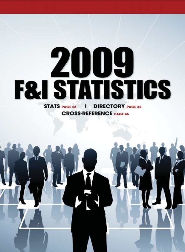 2009 F&I Statistics | F&I and Showroom