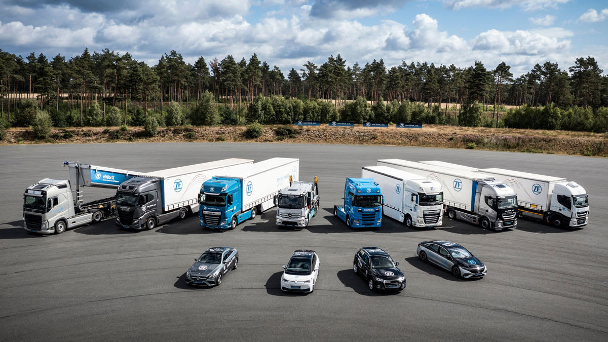 ZF Highlights Progress on Automated, Electric Vehicle Technology Future ...
