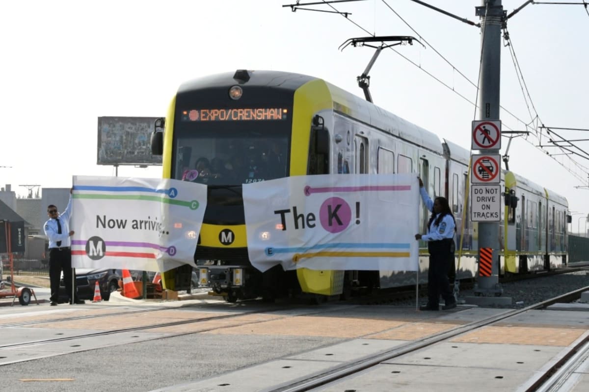L.A. Metro Officially Opens the K Line