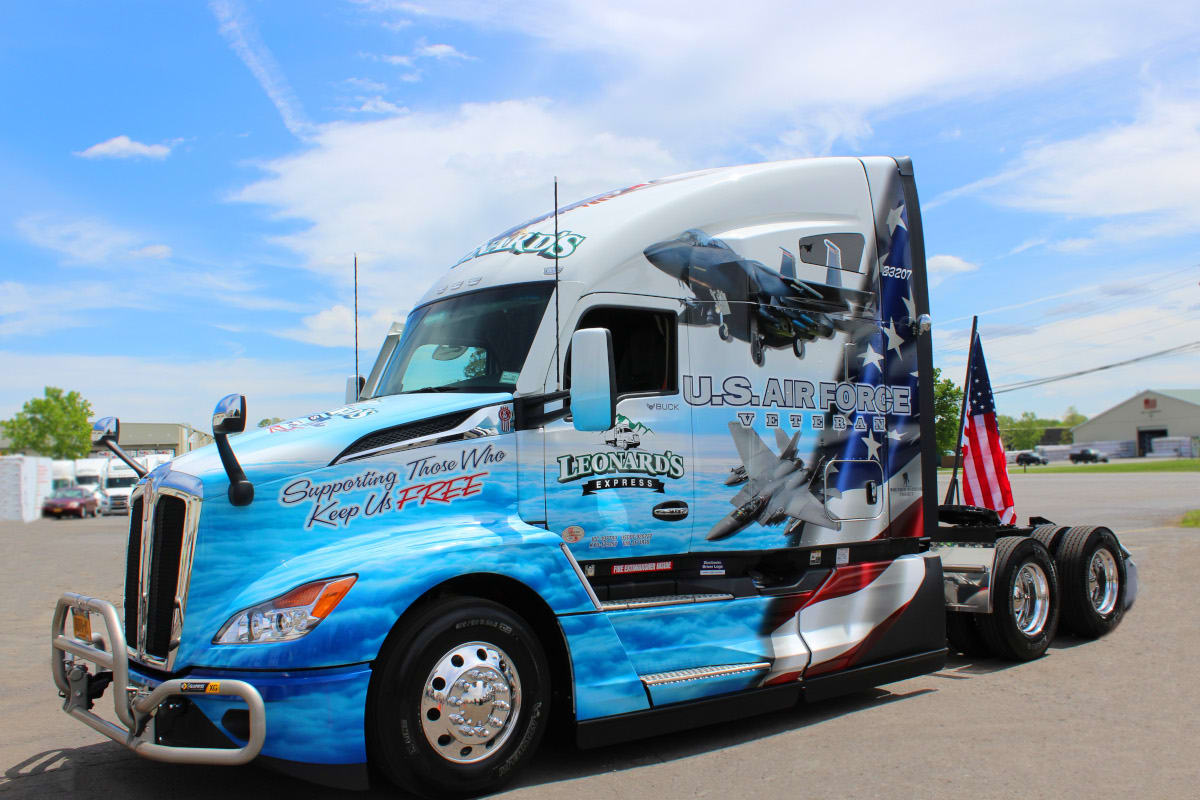 How Recognizing Veteran Drivers Helps Leonard's Express | Heavy Duty ...