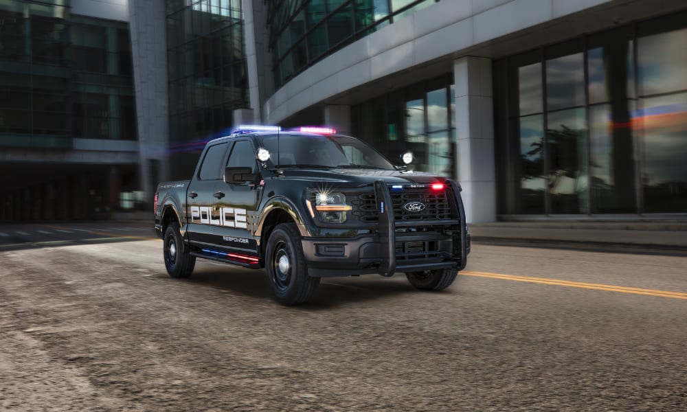 2024 Ford F-150 Police Responder Designed to Enhance Officer Safety ...