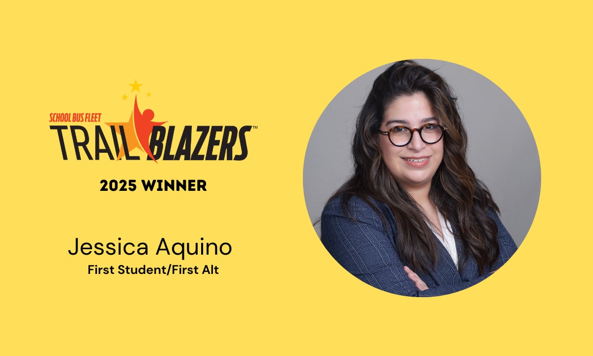 2025 Trailblazer: Jessica Aquino of First Alt | School Bus Fleet