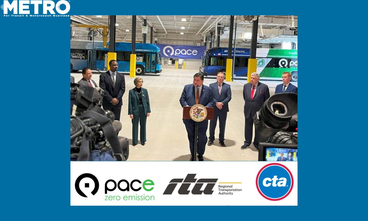 Officials Celebrate Funding for Chicago Transit at New Pace Markham ...