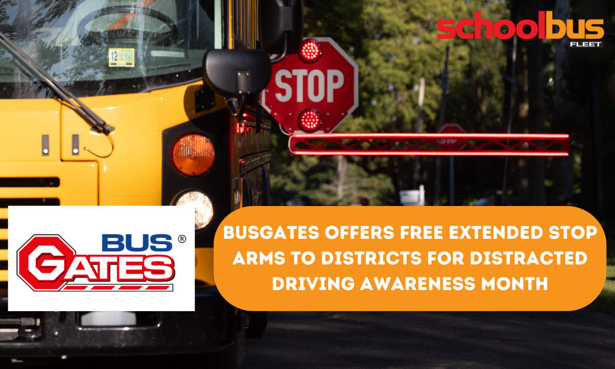 Need a Free Stop Arm? BusGates Has You Covered for Distracted Driving ...