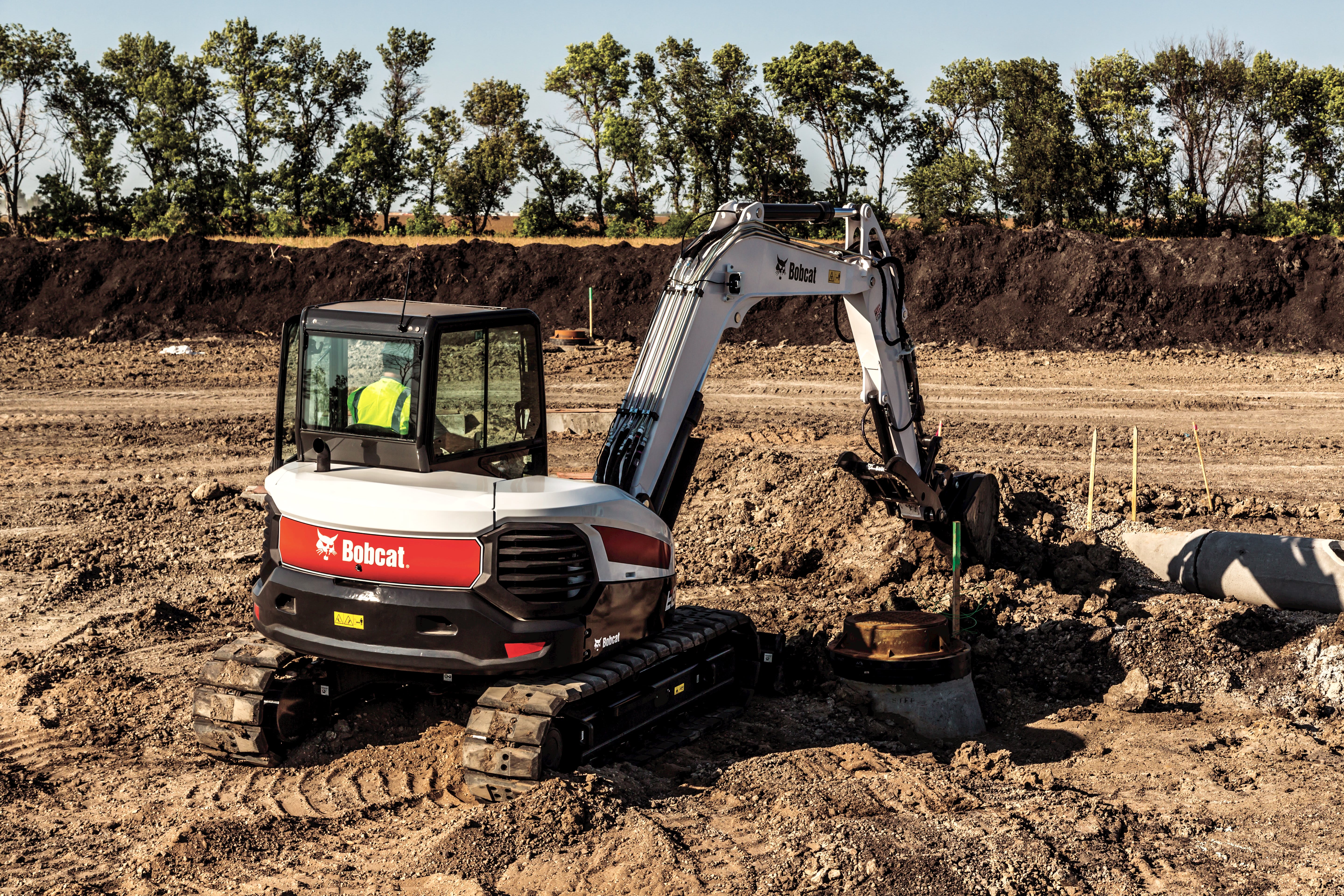 E85 Compact Excavator | Government Fleet