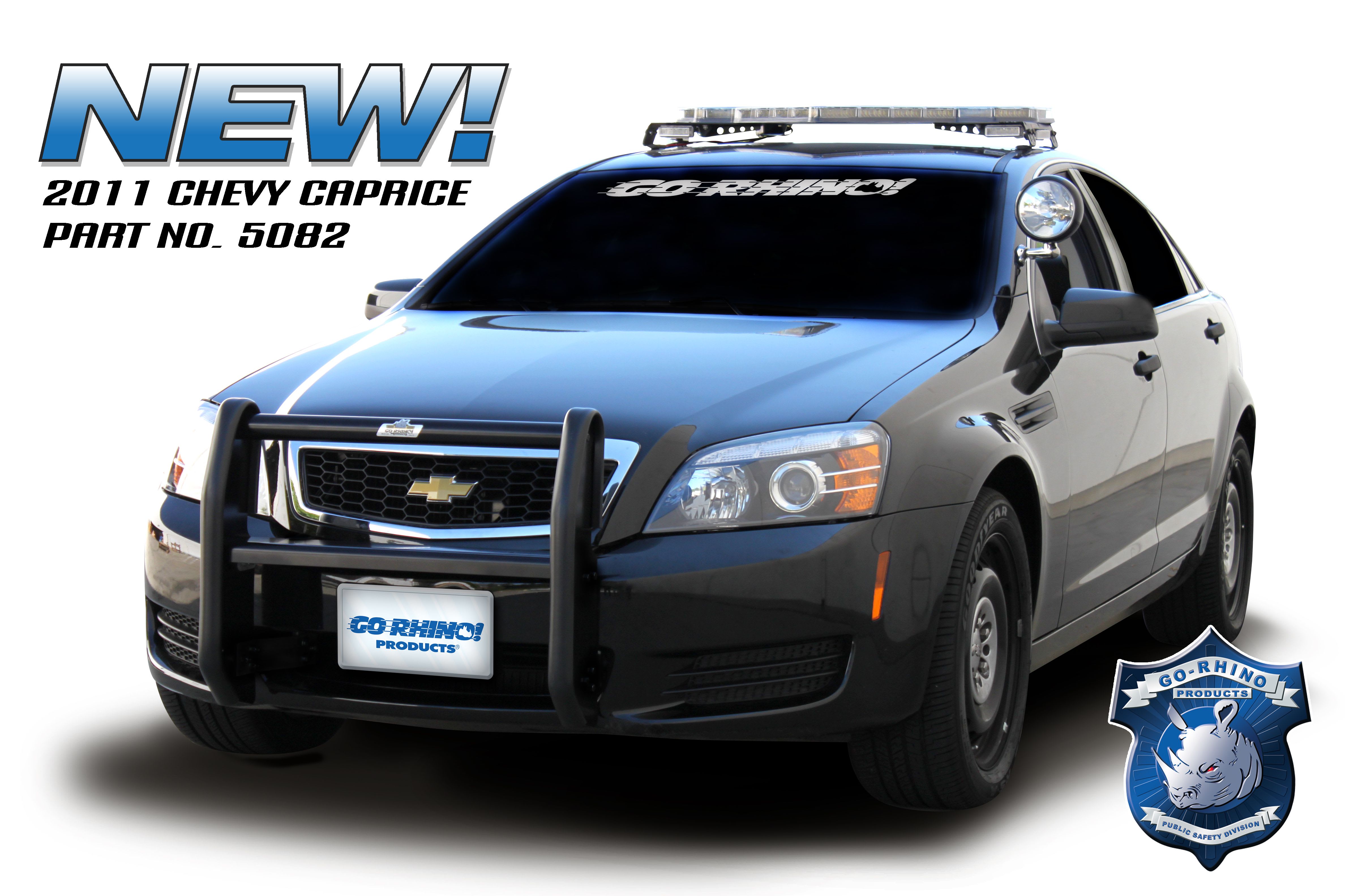 Chevrolet Caprice PPV Push Bumper | Government Fleet