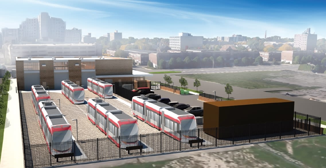 Detroit streetcar tech center renderings unveiled | Metro