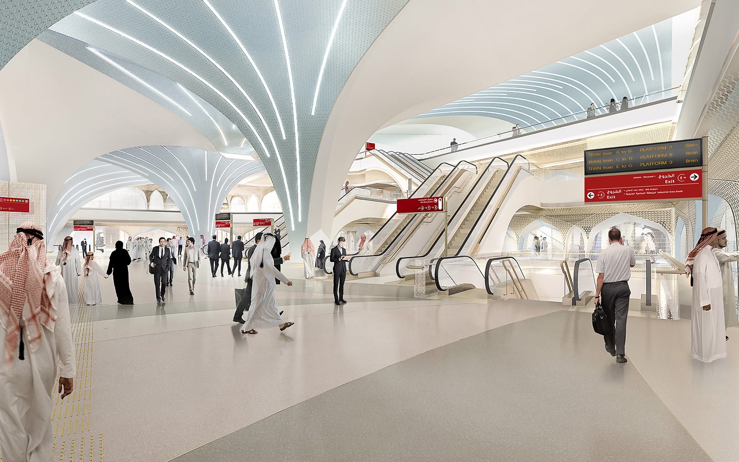 Photos: Qatar Integrated Railway Project | Metro