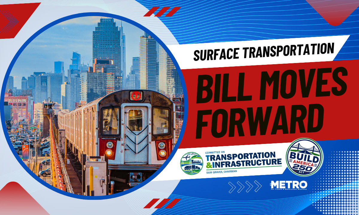 T&I Committee Approves BUILD America 250 Act With Key Motorcoach ...