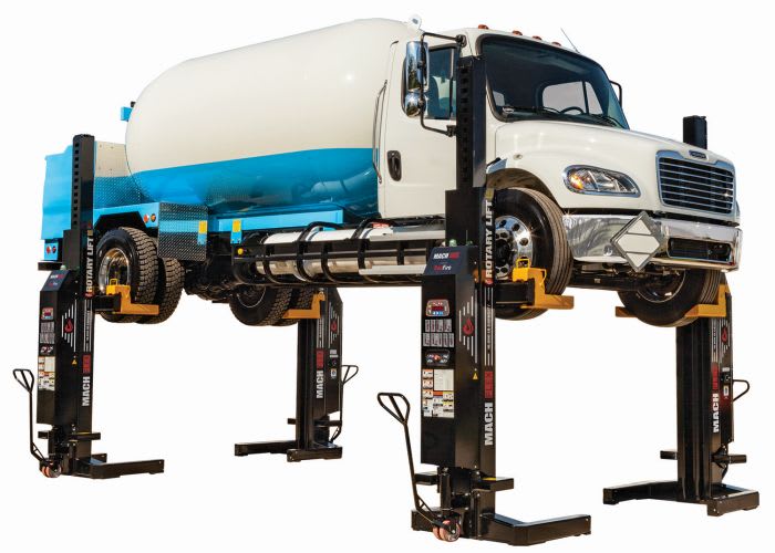 Rotary Lift Expands Mach Flex Mobile Column Lineup | Heavy Duty Trucking