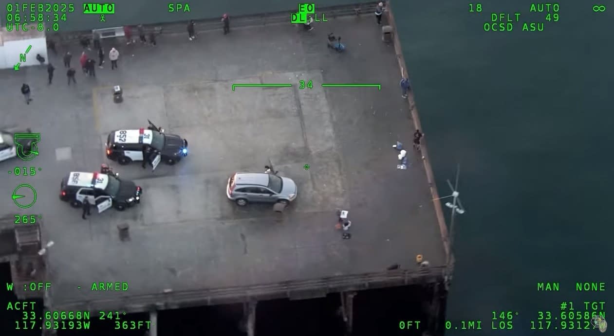 Video: Southern California Vehicle Pursuit Ends with Fatal OIS on Pier ...