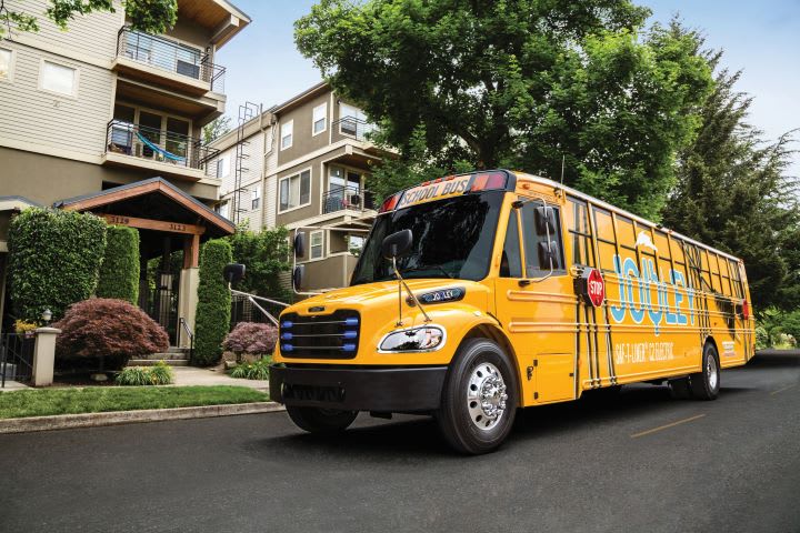 Electric Vehicle Company Selects Thomas Built Bus for Massachusetts ...