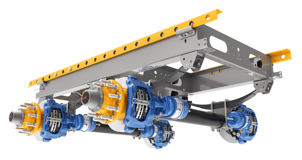 SAF-Holland Redesigns Suspension Slider to Save Weight in On-Highway ...
