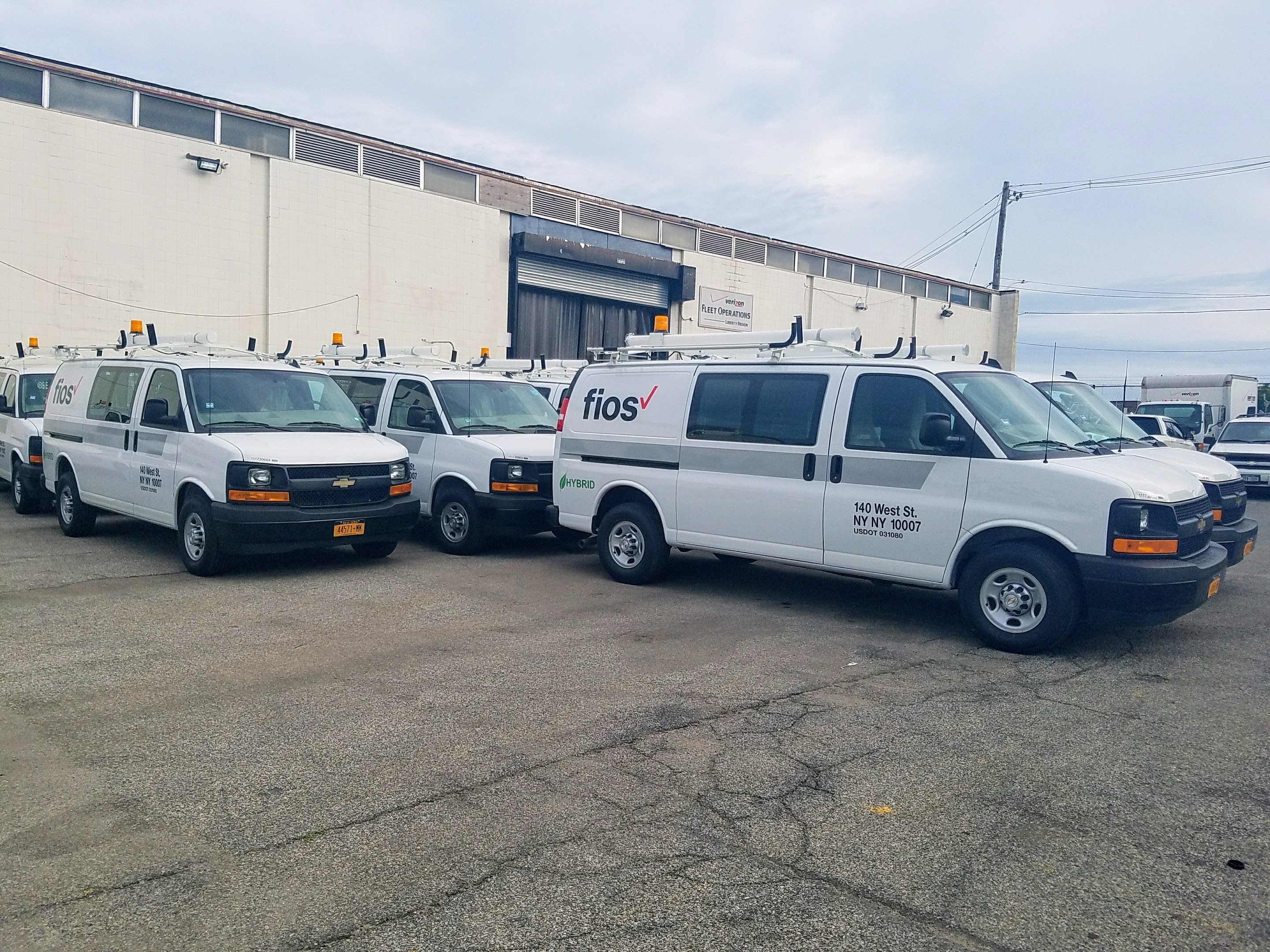 Verizon Switches New York Van Fleet to Hybrid Electric | Automotive Fleet