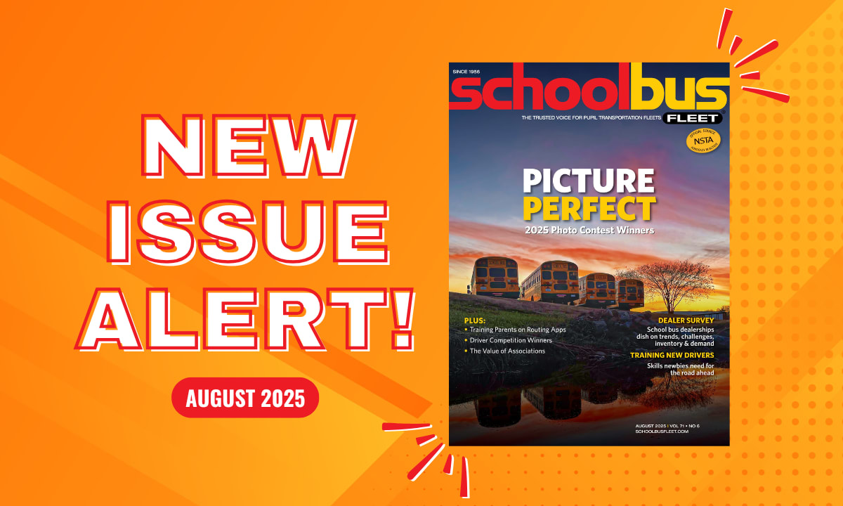 Now Online: School Bus Fleet’s August 2025 Back to School Issue