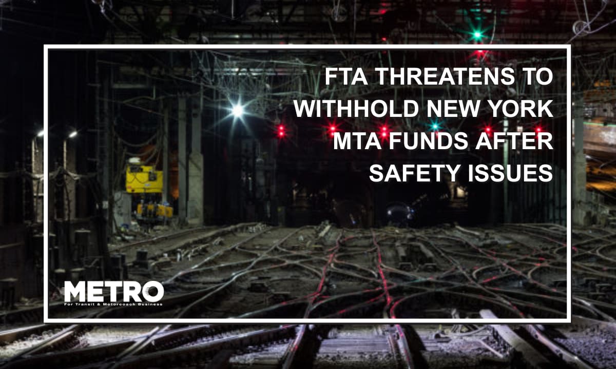 FTA Could Withhold New York MTA Funds After Track Safety Issues and ...