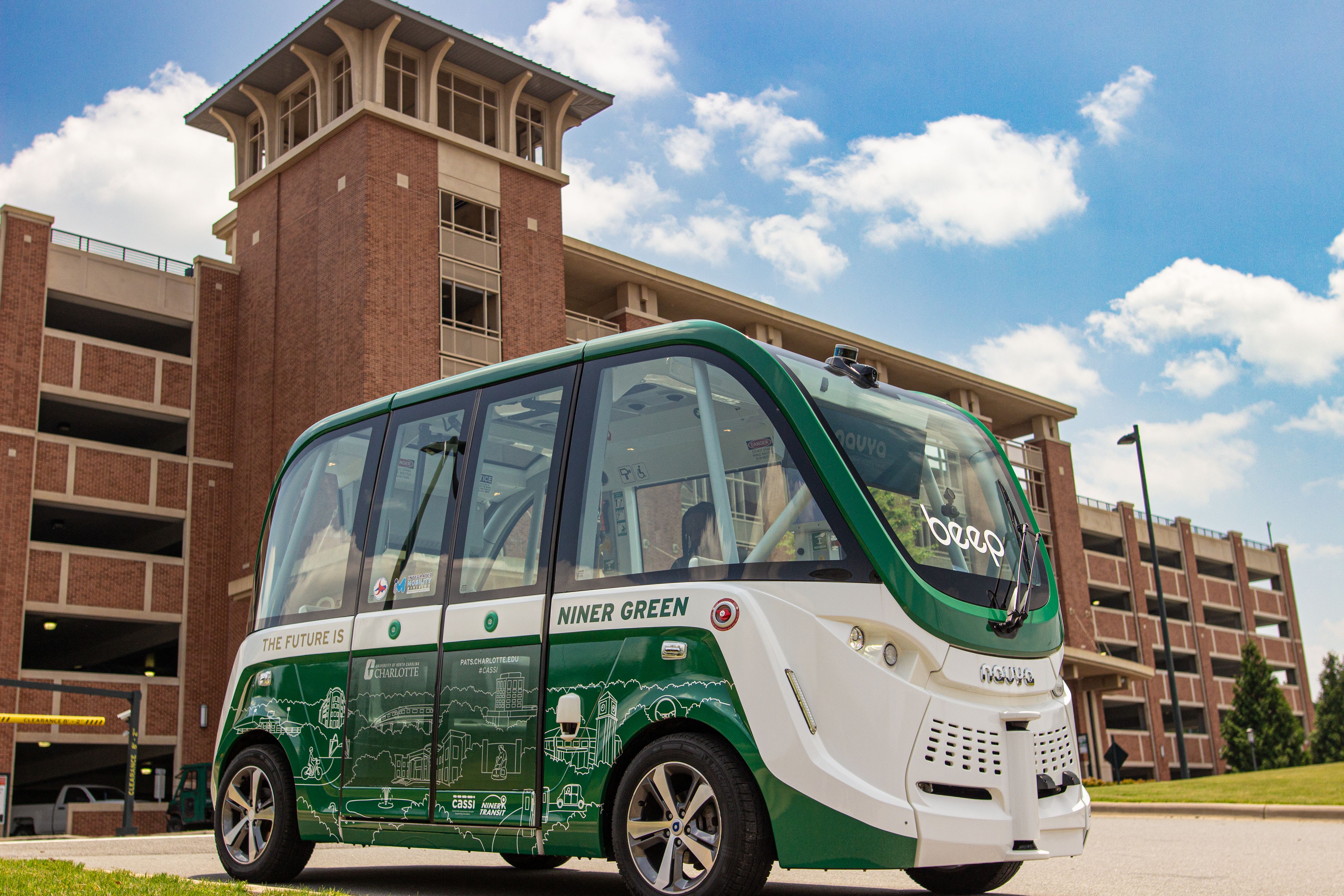 NCDOT, Beep Launch Autonomous Shuttle at UNC Charlotte | Metro
