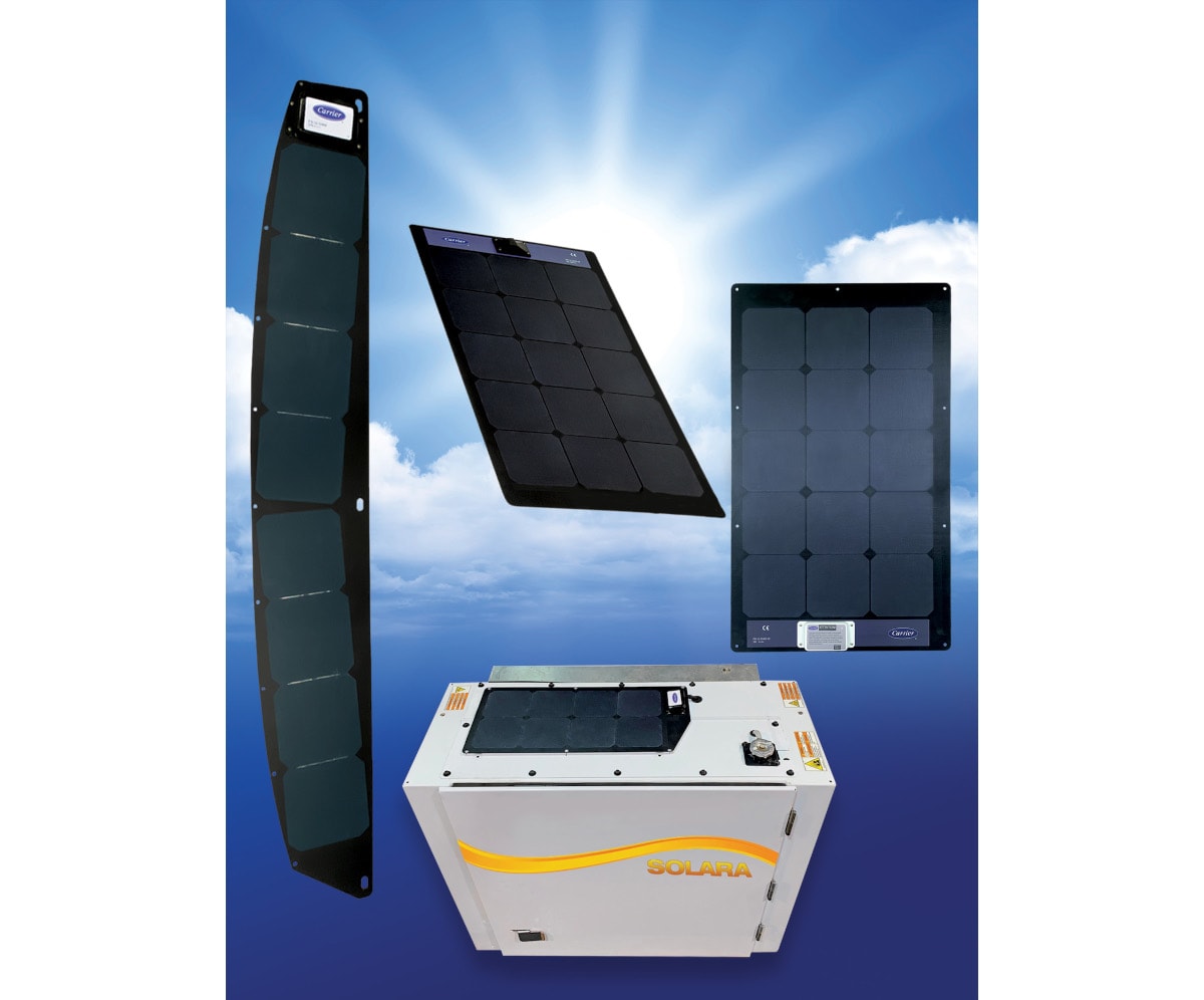 Carrier Expands Line of Solar Charging Systems | Heavy Duty Trucking