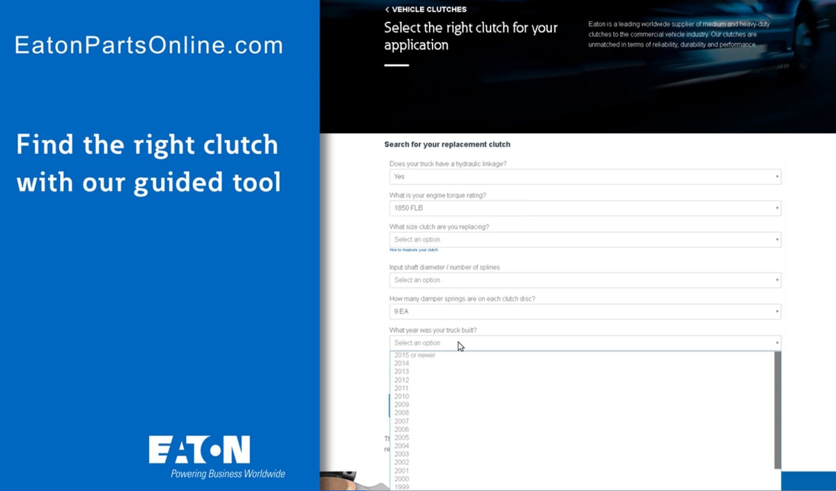 Eaton Launches Aftermarket Portal and E-Commerce Website | Heavy Duty ...