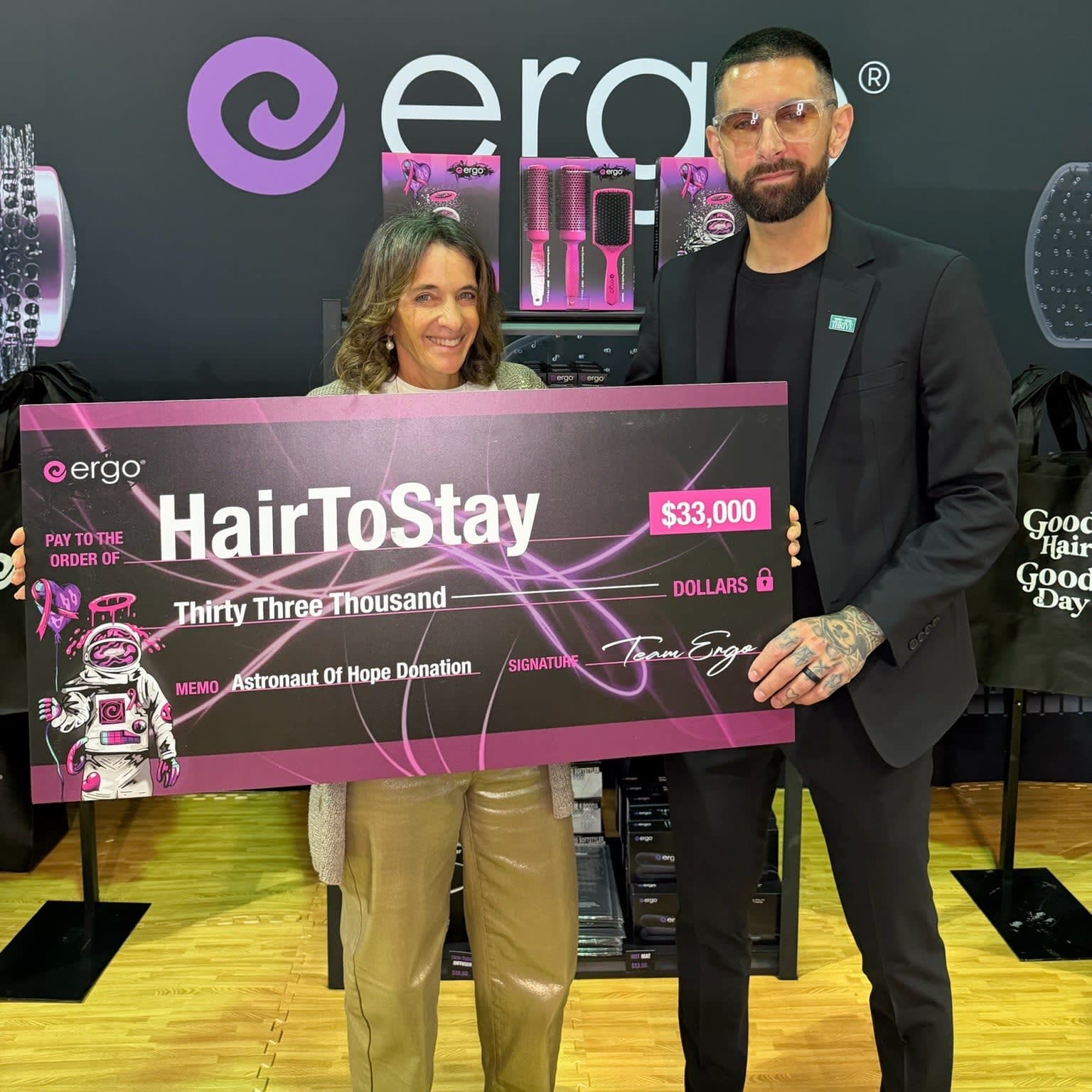 ERGO's Astronaut of Hope Collection Offers Support to Cancer Patients ...