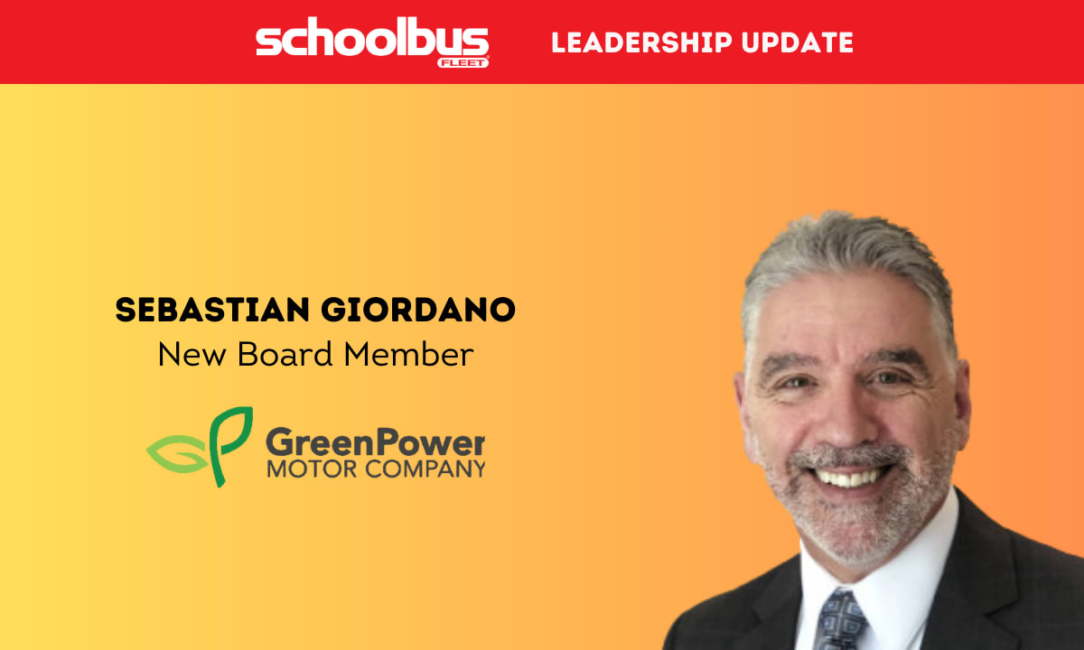 GreenPower Welcomes New Board Member | School Bus Fleet