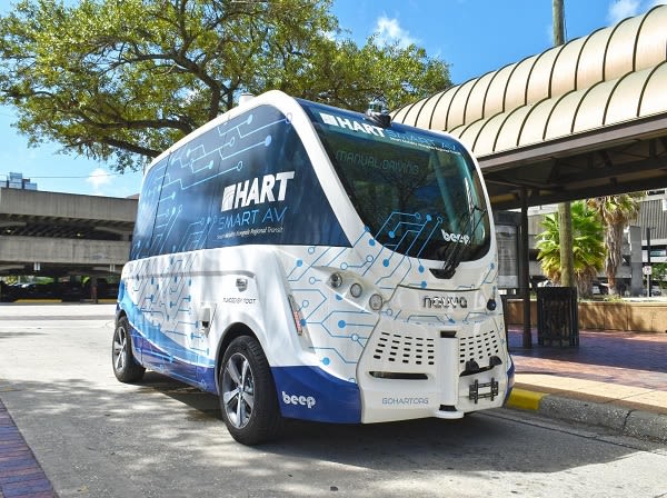 HART Launches Tampa Bay Area's First AV Pilot | Metro