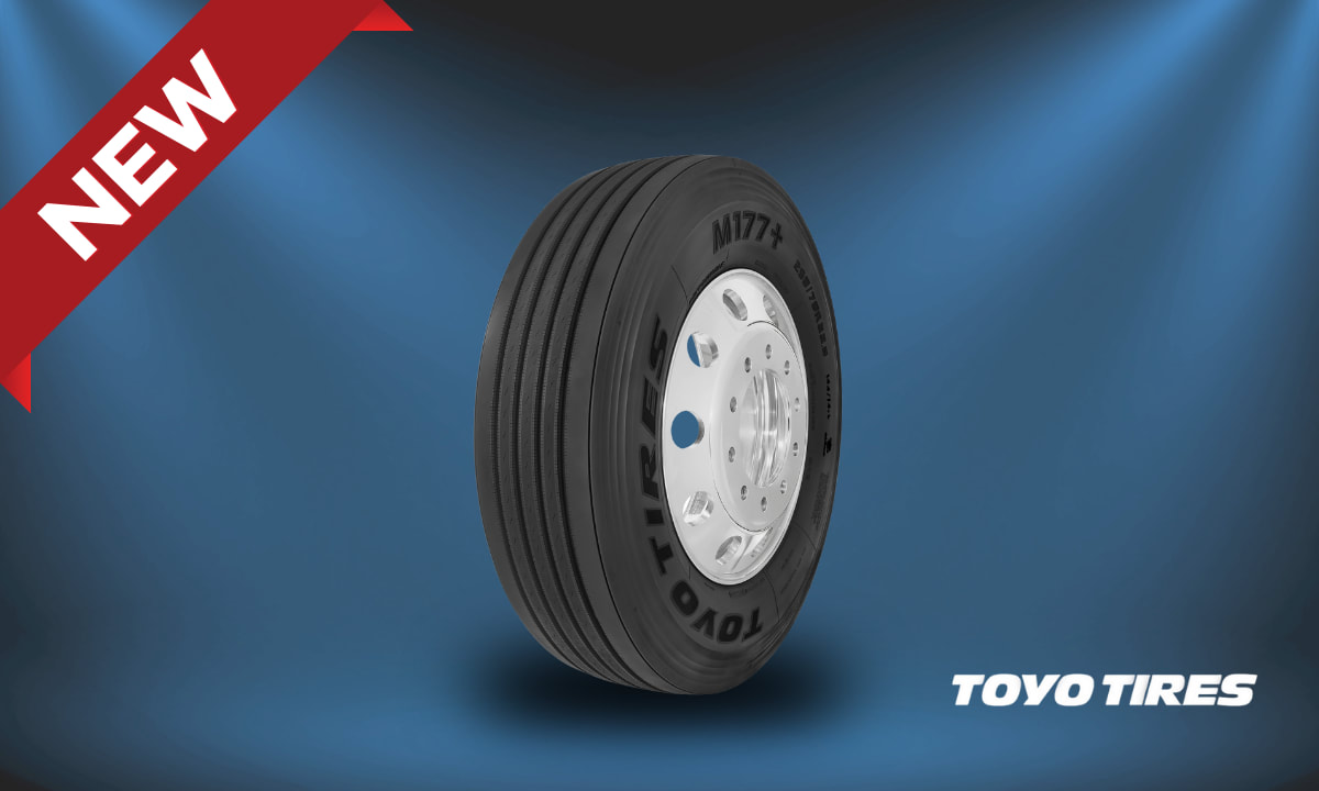 Toyo M177+ Steer Tire Designed for Long Haul | Heavy Duty Trucking